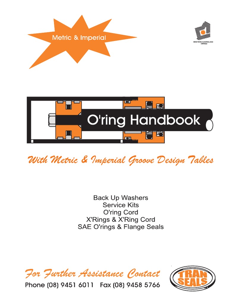 Transeals O-Ring Handbook | PDF | Building Engineering | Chemical ...