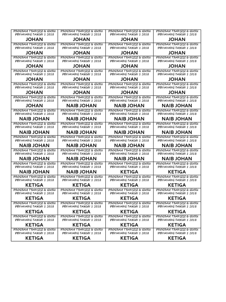 Sticker Hadiah | PDF