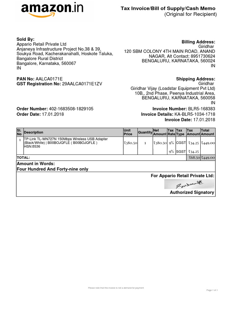 In Voice Wifi | Invoice | Government Finances | Free 30-day Trial | Scribd