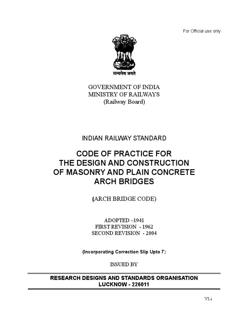 Code of Practice For The Design and Construction of Masonry and Plain ...