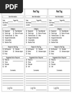 5S Red Tag Template AdaptiveBMS | PDF