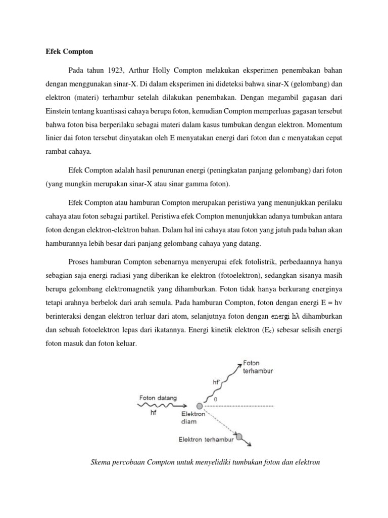 Efek Compton | PDF