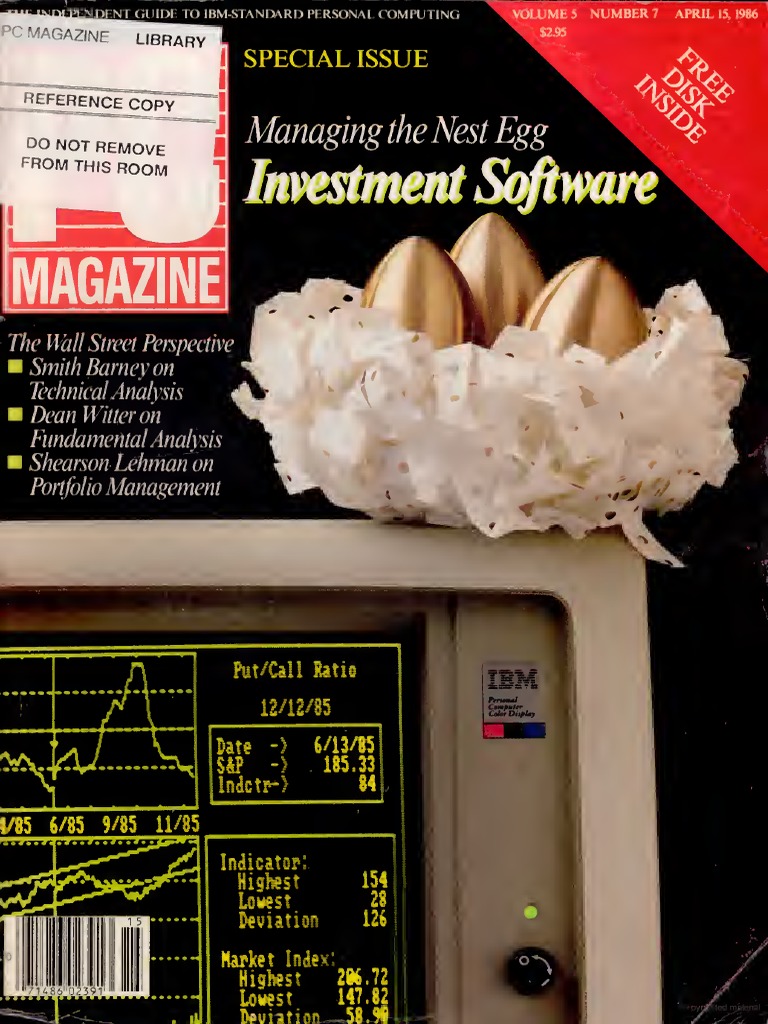 PC Mag 1986 04 15 | PDF | Personal Computers | Computer Monitor