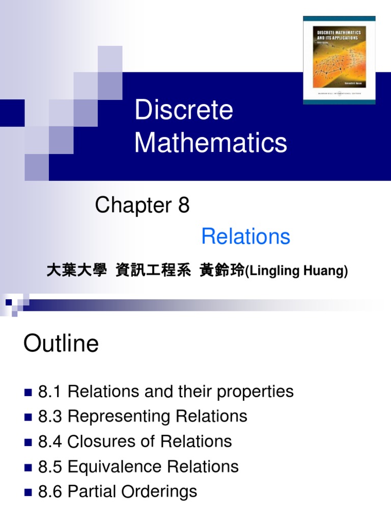Discrete Mathematics: Relations | PDF | Vertex (Graph Theory) | Mathematical Concepts