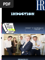 Sample Induction SOP | PDF | Human Resource Management | Business