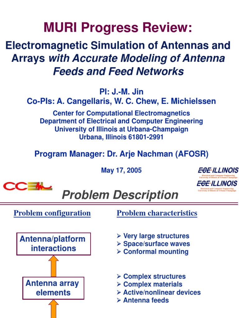 Electromagnetic Antenna Simulation Review | PDF | Computational Electromagnetics | Antenna (Radio)