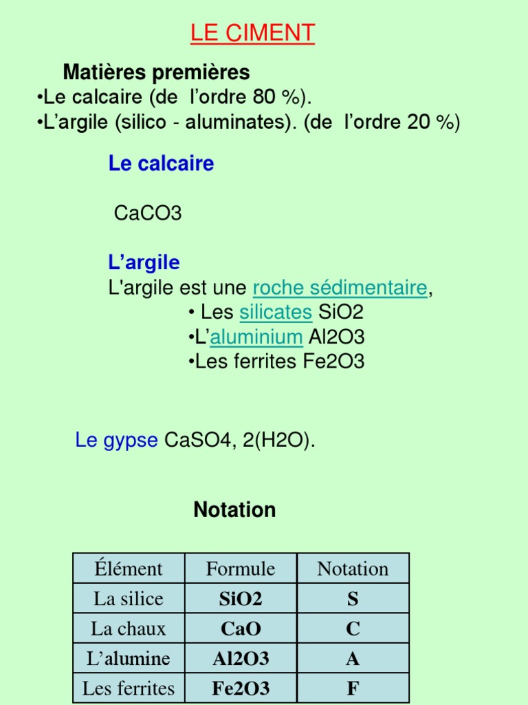 31 Le Ciment | PDF | Joindre | Ciment