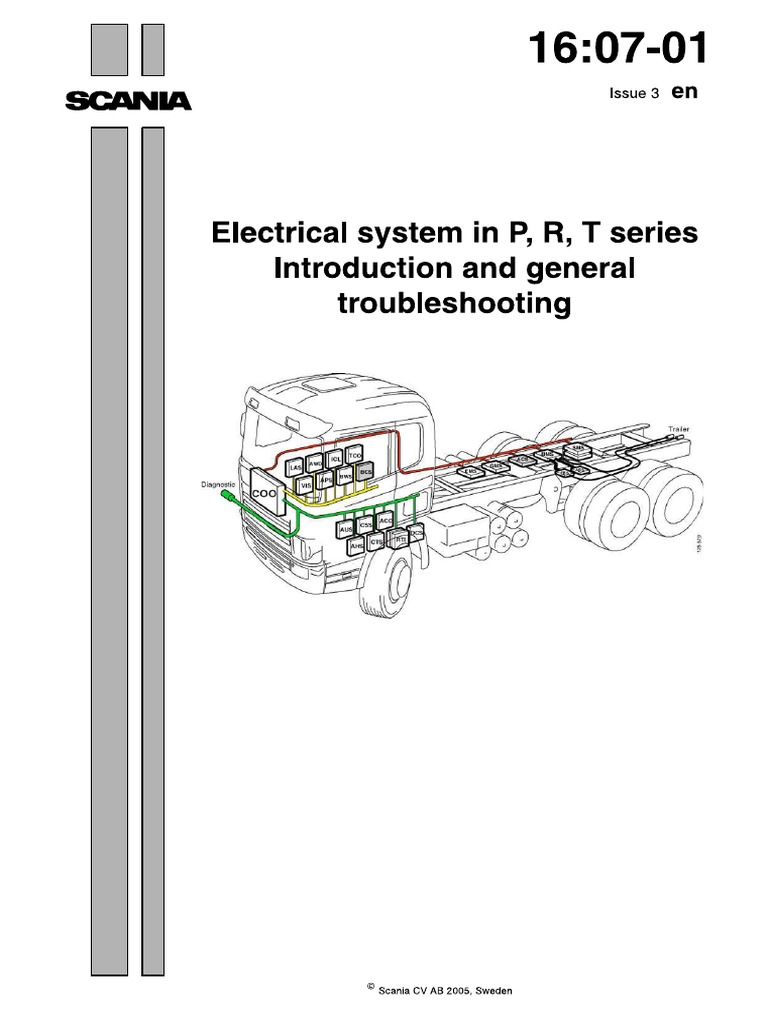 Scania Electrical Diagnostic | PDF