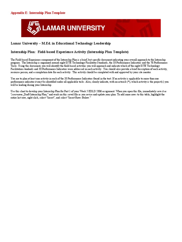 Lamar University - M.Ed. in Educational Technology Leadership ...