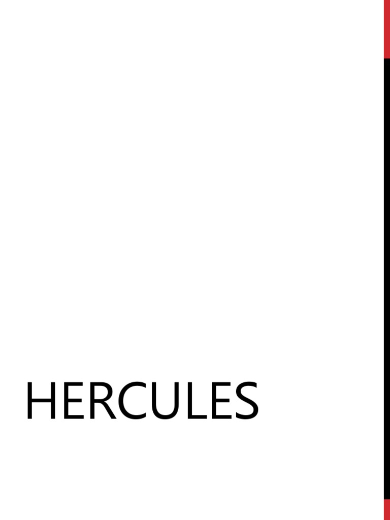 m1 Aralin 1.1 Hercules | PDF