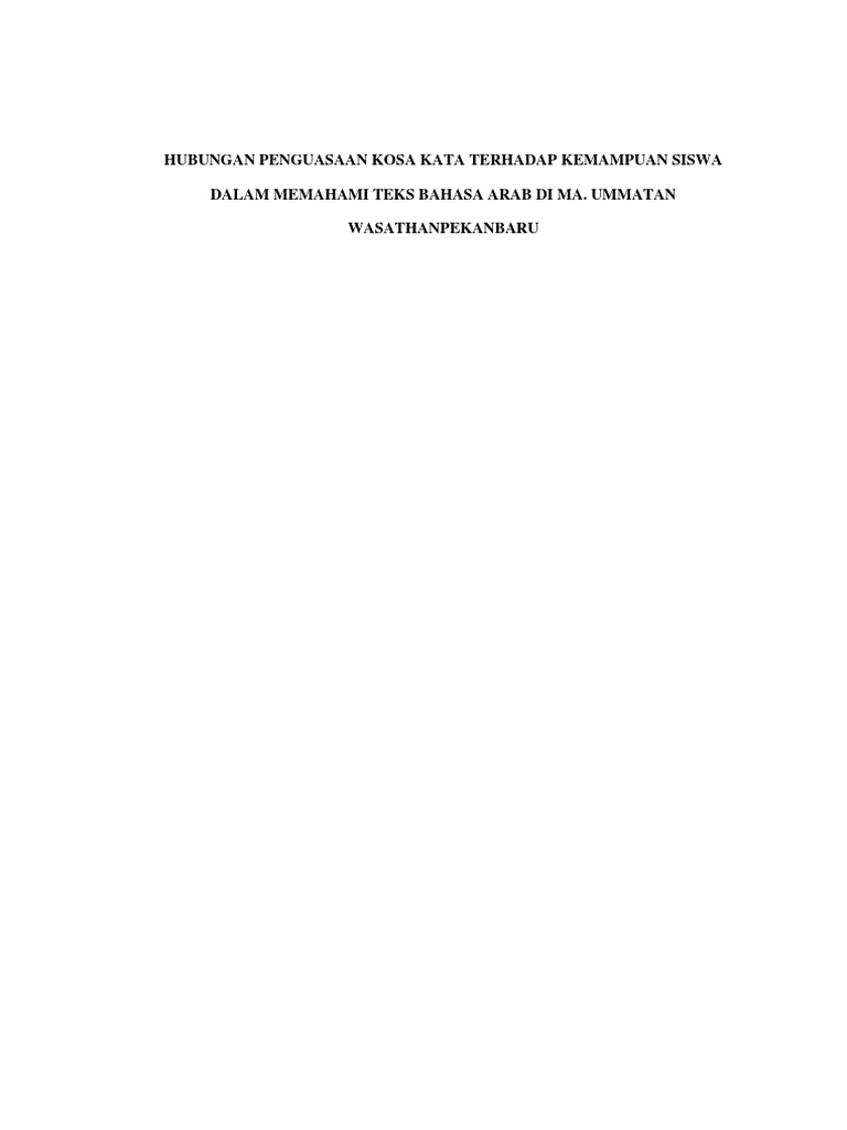 Devi Revisi Proposal | PDF