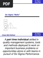 Six Sigma Green Belt Project Examples | PDF | Six Sigma | Test (Assessment)