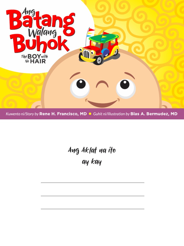 Ang Batang Walang Buhok Coloring Book 2017 Ebook New | PDF