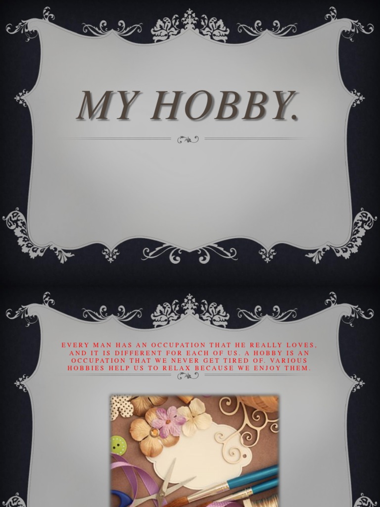 My Hobby | PDF