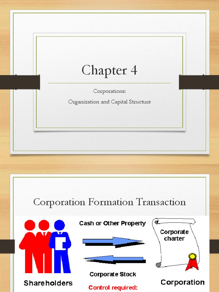 Acc 431 Chapter 4 Power Point Pdf Stocks Debt