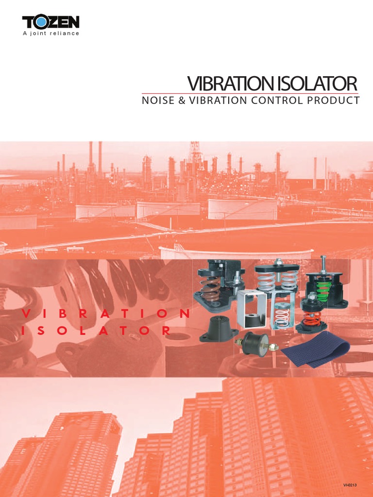 Tozen Spring Isolator | PDF | Screw | Structural Steel