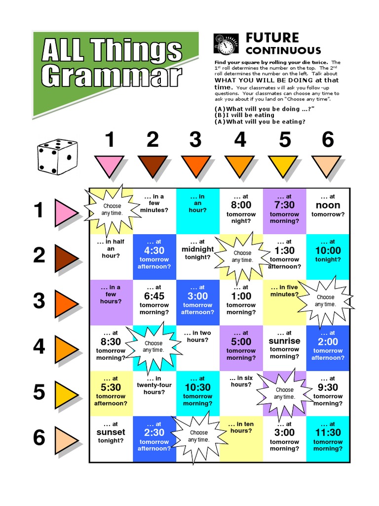 (BG) Future Continuous Board Game 01 | Download Free PDF | Scientific ...