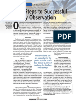 Planned Task Observation | PDF | Safety | Occupational Safety And Health