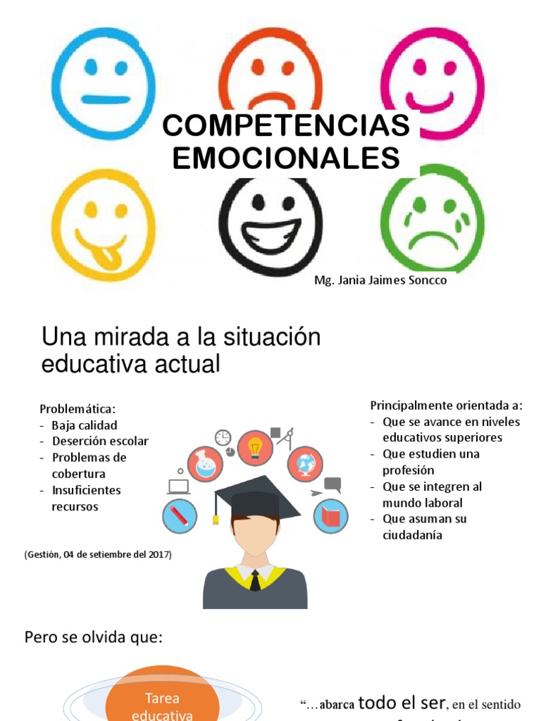 Competencias Emocionales | PDF | Las emociones | Inteligencia emocional