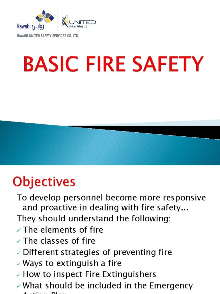 Basic Fire Safety | PDF | Fires | Hazards