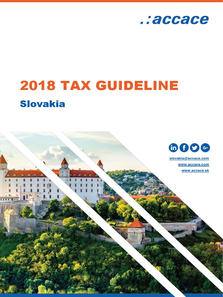 2018 Tax Guideline For Slovakia | PDF | Taxes | Capital Gains Tax
