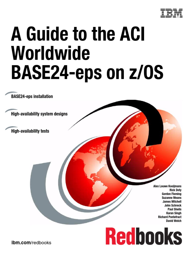 A Guide To The ACI Worldwide BASE24-eps On z/OS: Front Cover | PDF ...