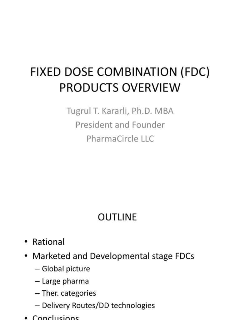 FDC PRODUCTS MARKET OVERVIEW | PDF | Generic Drug | Medicinal Chemistry