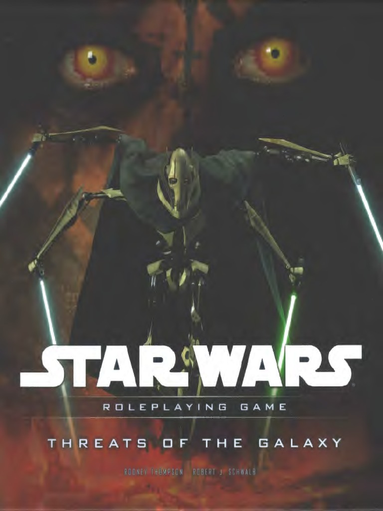 Star Wars Saga - Threats of The Galaxy | PDF | Jedi | Wizards Of The Coast