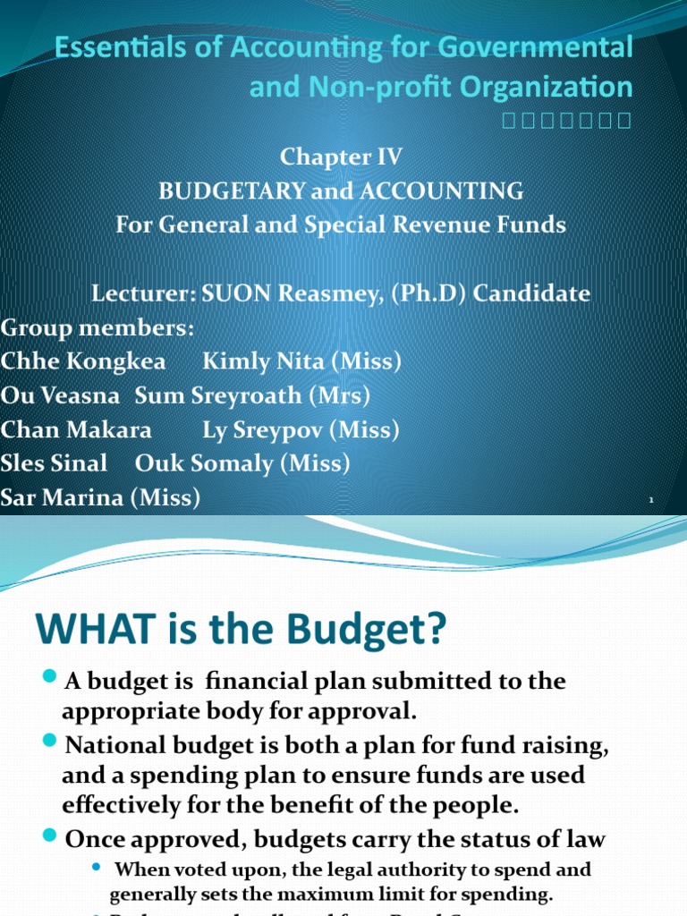 Essentials of Accounting For Governmental and Non-Profit Organization | PDF | Business | Taxes