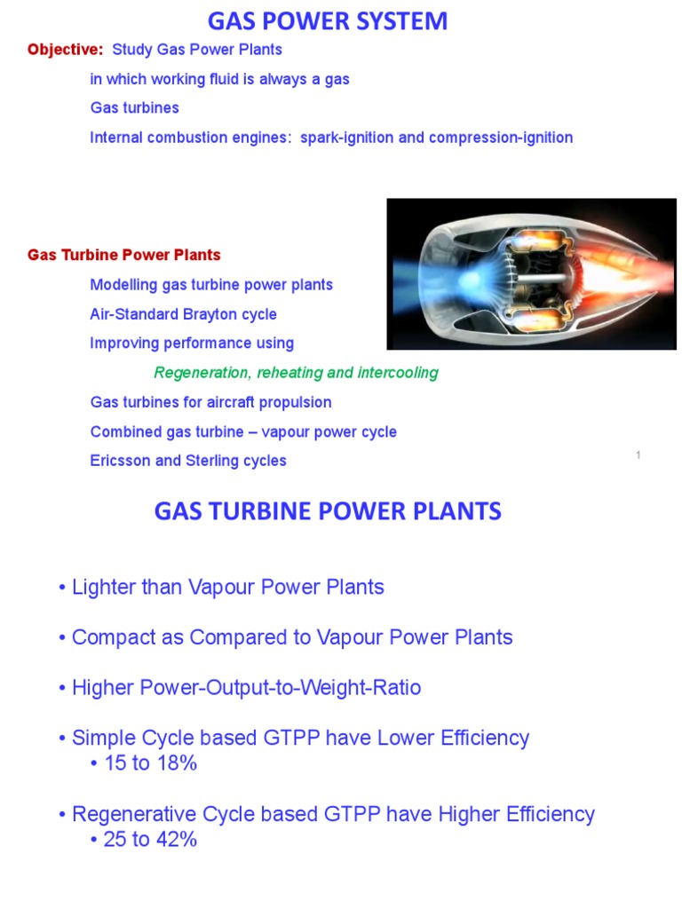Gas Turbine Systems | PDF | Gas Turbine | Gases