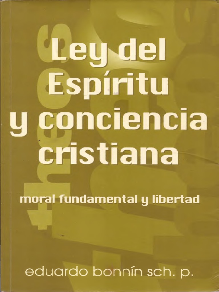 Ley Del Espiritu y Conciencia Cristiana | PDF | Santo | Cristo (título)