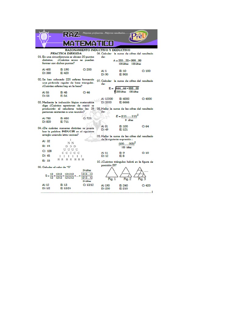 Concurso de Matematica 2002 | PDF