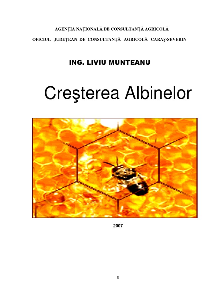 Cresterea Albinelor PDF | PDF