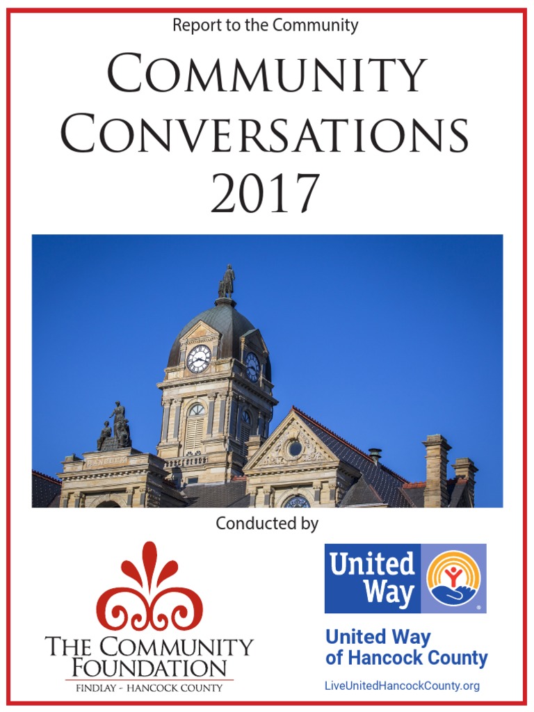Community Conversations 2017 Report To The Community | PDF | Disability ...