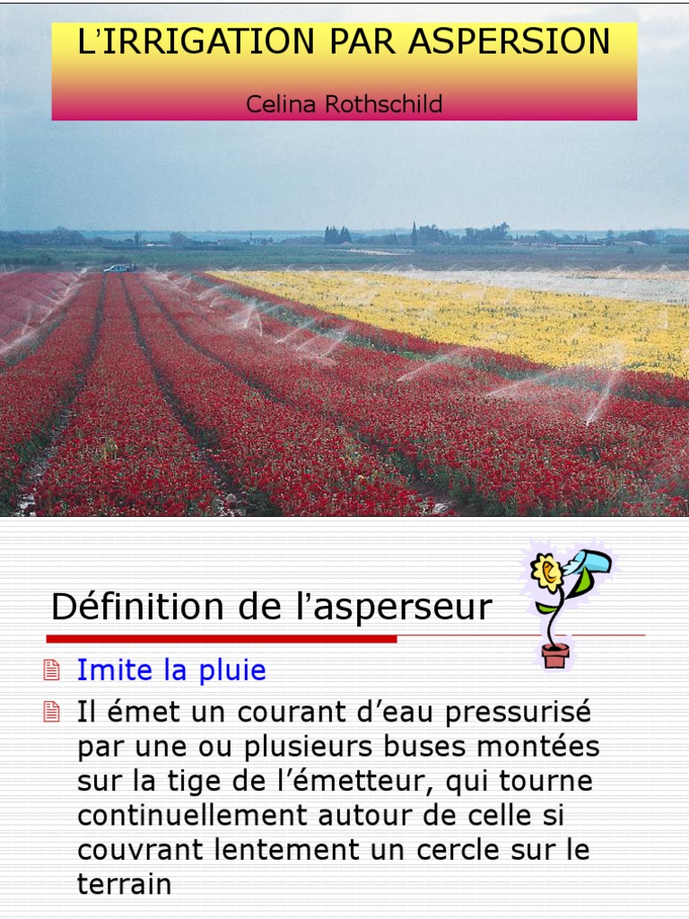 Aspersion | Irrigation | Plaie