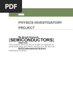 Physics Class 12 Project | PDF | Diffraction | Electrodynamics