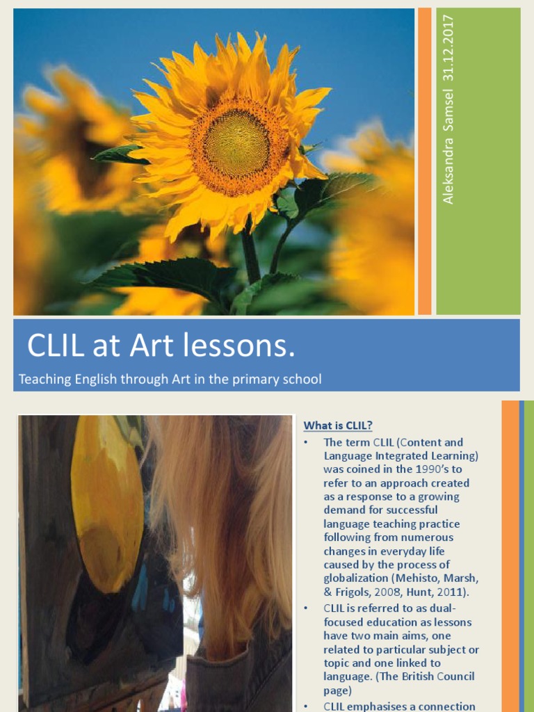 CLIL at ART Lessons | PDF | Language Education | Vocabulary