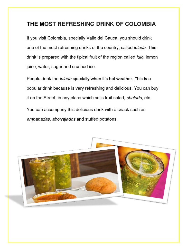 Bebida Refrescante Guarapito | PDF