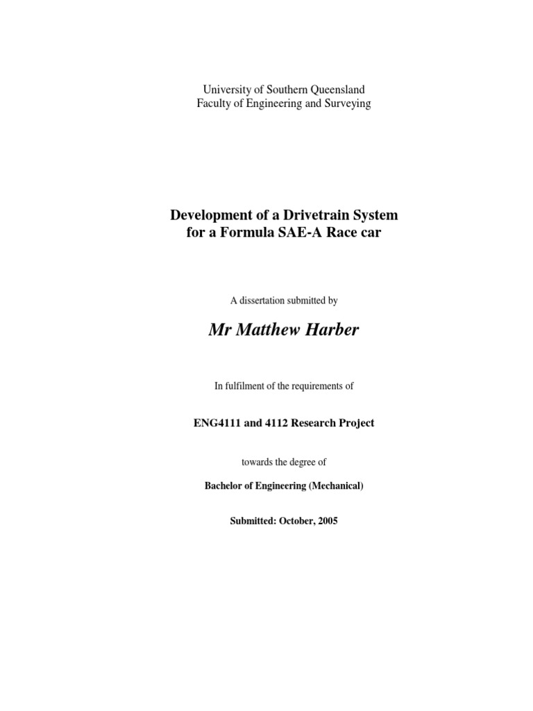 MatthewHARBER 2005 | PDF | Transmission (Mechanics) | Automatic ...