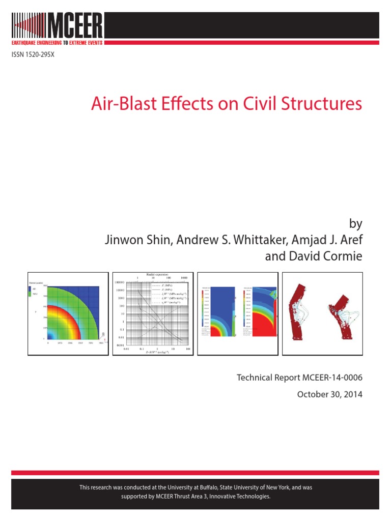 Air-Blast Eff Ects On Civil Structures: by Jinwon Shin, Andrew S ...