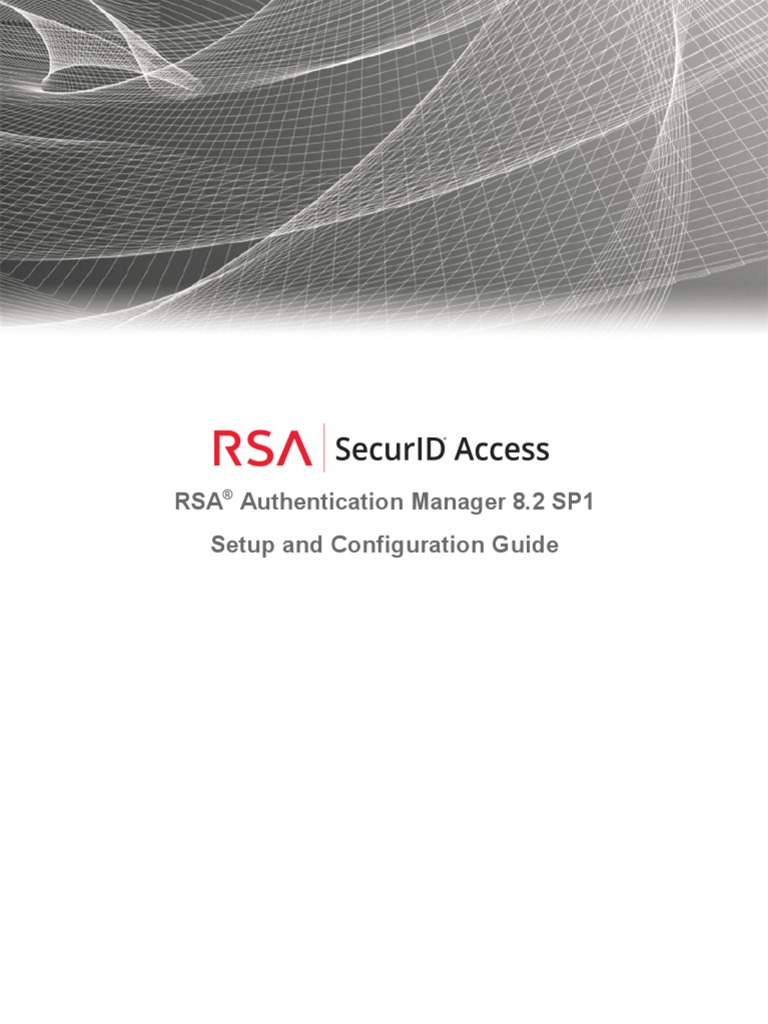 Rsa Authentication Manager 8.2 SP1 Setup Config Guide | Download Free PDF | Hyper V | V Mware