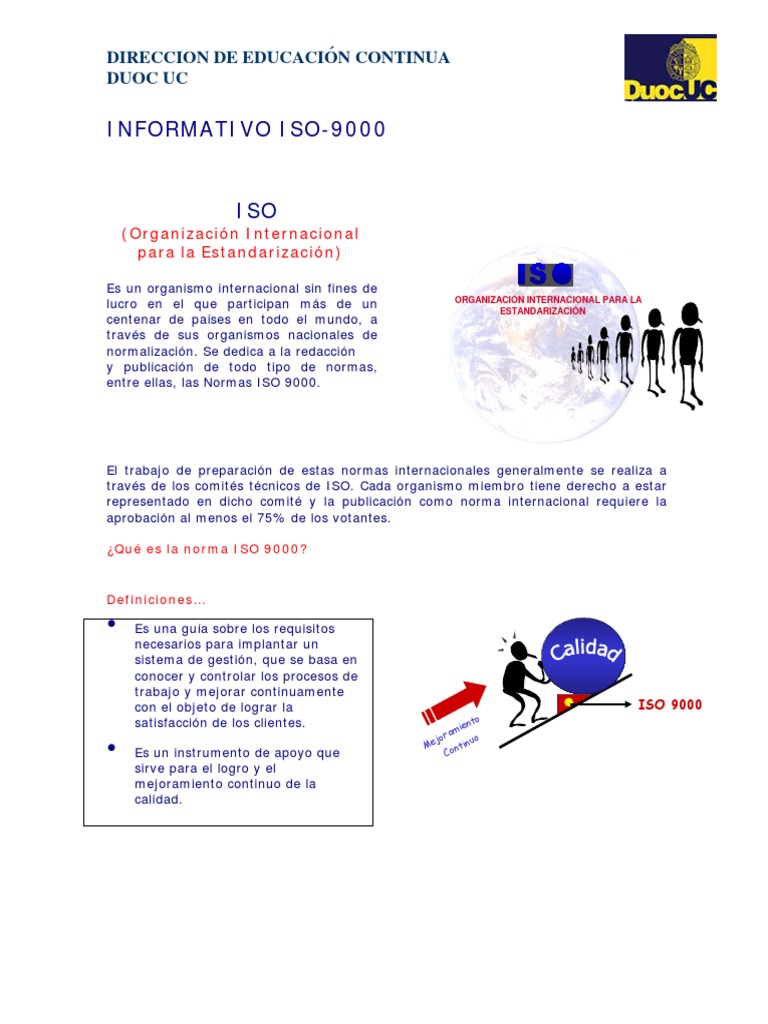 Que Es La Norma Iso 9000 Pdf Descargar Gratis Pdf Iso 9000
