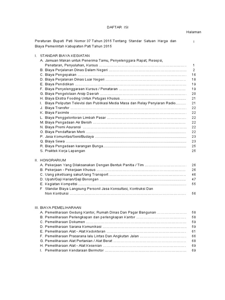 Standar Harga - PDF 1 | PDF