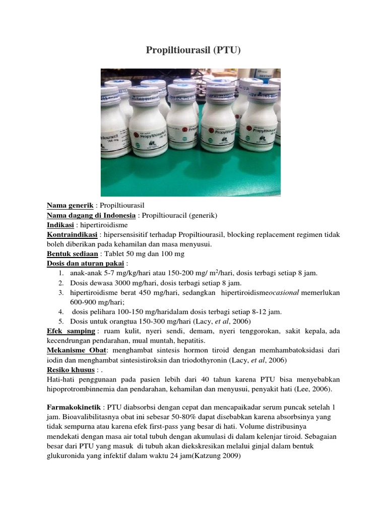 Propylthiouracil | PDF