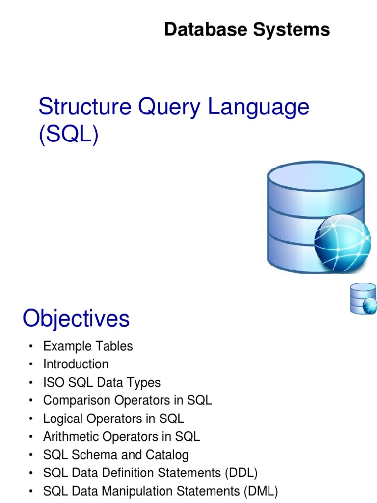 Structure Query Language (SQL) | Download Free PDF | Sql | Relational Model