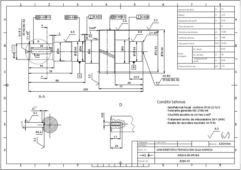 Desen Executie Arbore | PDF