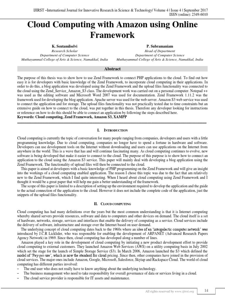 Integrating Zend Framework with Amazon S3 | PDF | Software As A Service | Cloud Computing