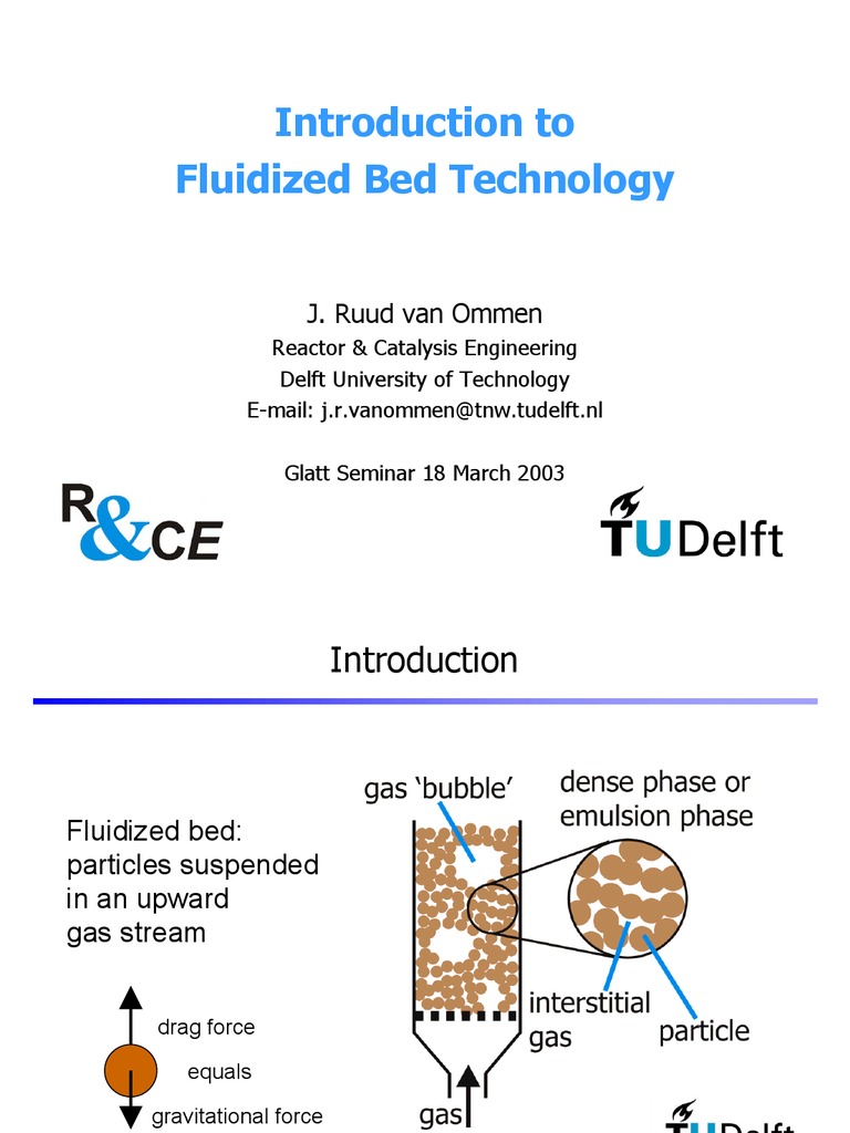 Fluidization | Fluidization | Gases