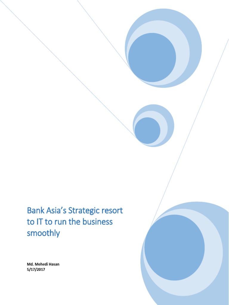 Group 14.case Study..MIS..Bank Asia | PDF | Online Banking | Banks ...