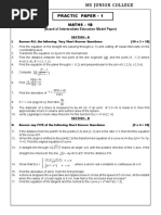 2017,2019-2023 Maths 1a TS Board Previous Papers. | PDF | Social ...